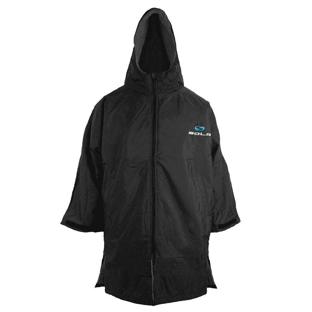 Sola Waterproof Changing Robe Black – Bodyboard HQ