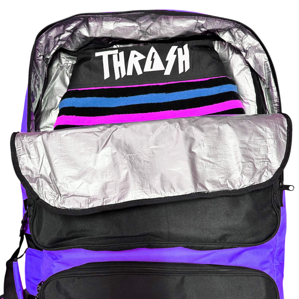 Thrash 3 bodyboard padded travel bag Purple – Bodyboard HQ