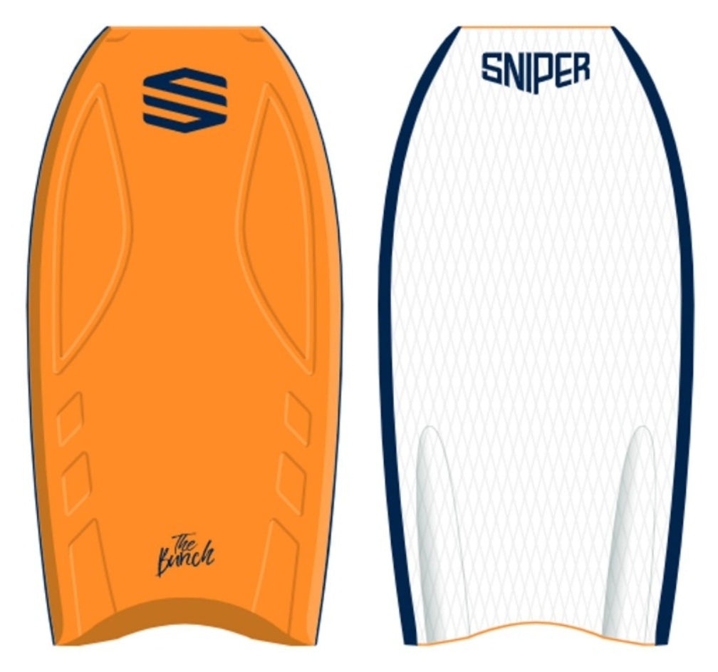 Sniper Bunch Bodyboard Orange – Bodyboard HQ