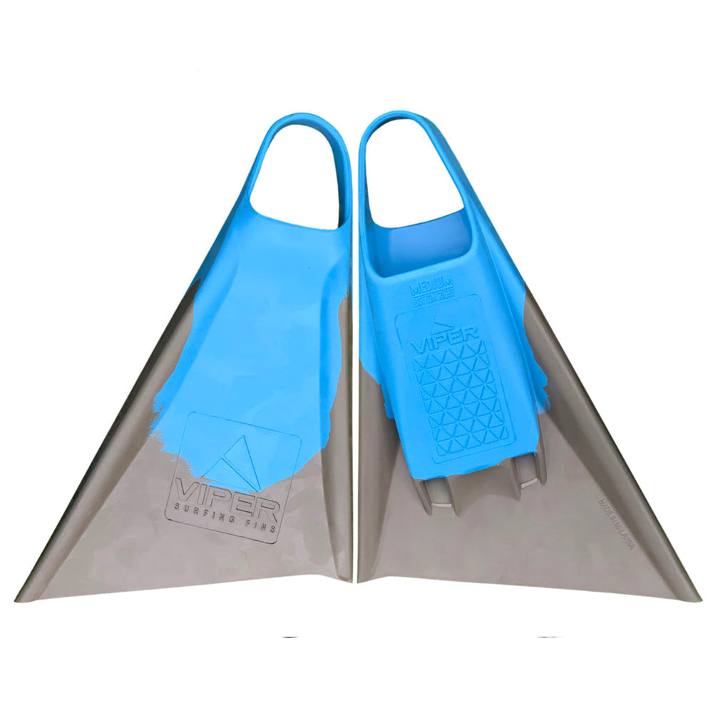 Viper Delta Icon Blue bodyboarding fins – Bodyboard HQ