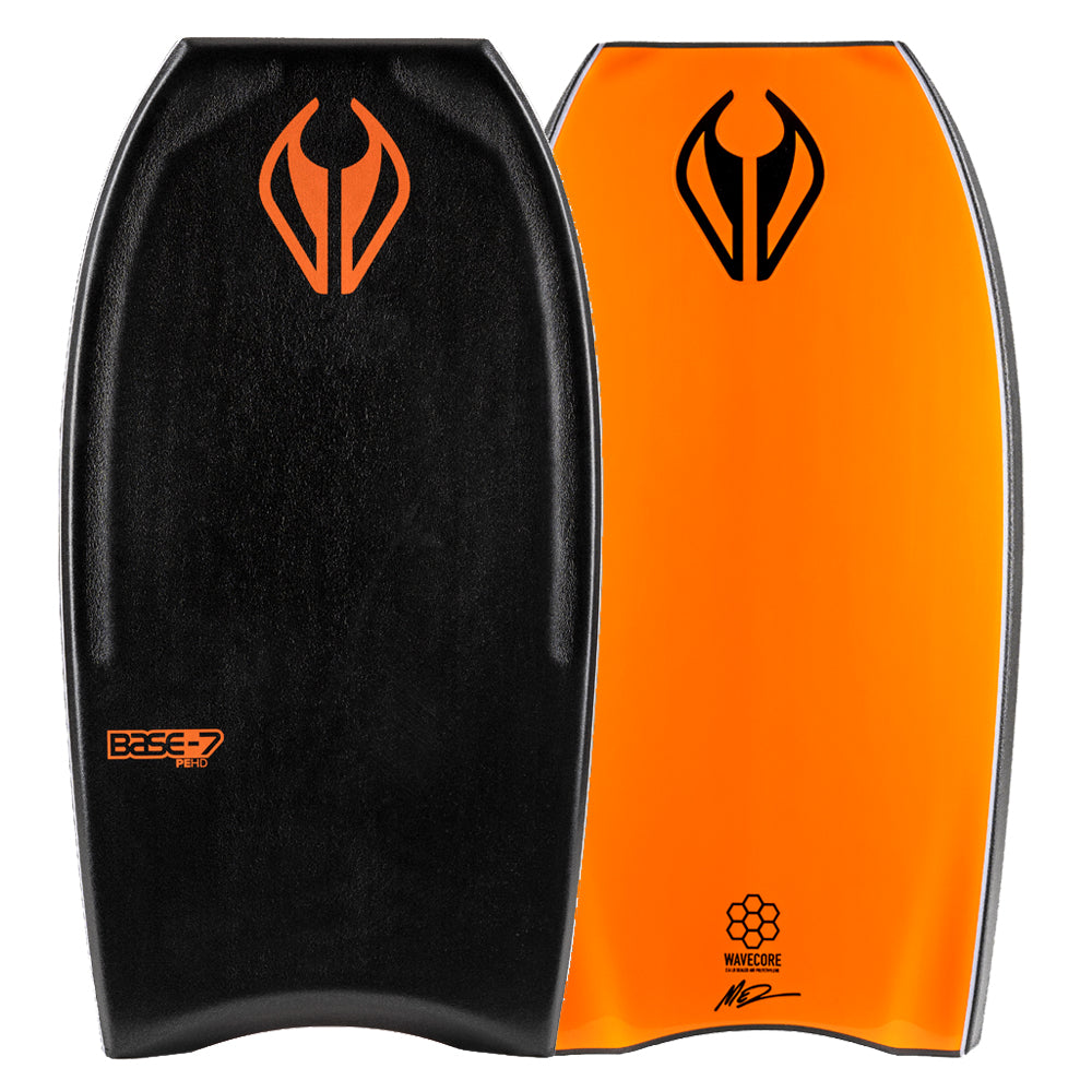 NMD Base 7 HD Bodyboard Black Orange – Bodyboard HQ