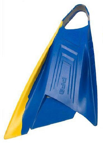 Pod 3 PF3 Fins Blue Yellow – Bodyboard HQ