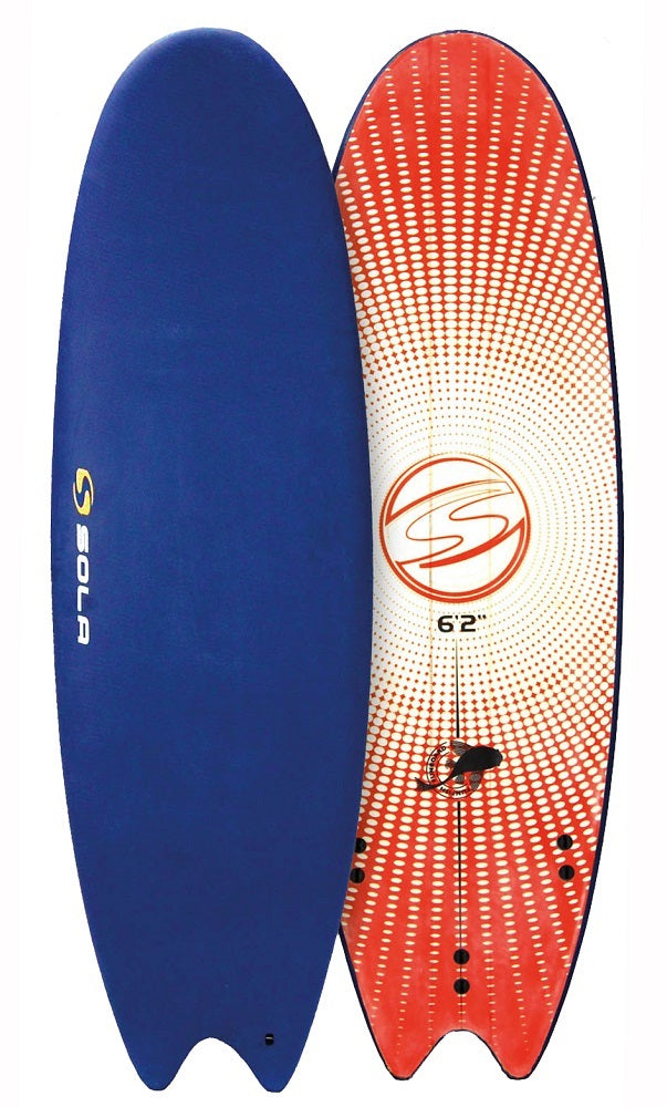 Sola 6' 2" Fish Soft surfboard – Bodyboard HQ