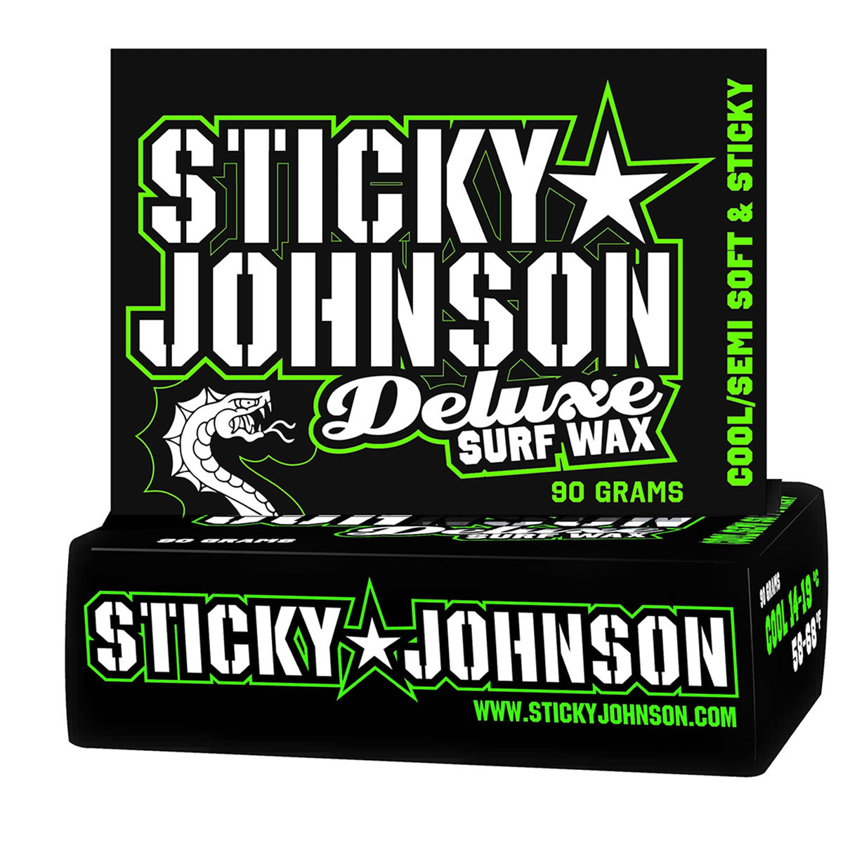 Sticky Johnson Cold or Cool Water Surfboard Wax – Bodyboard HQ